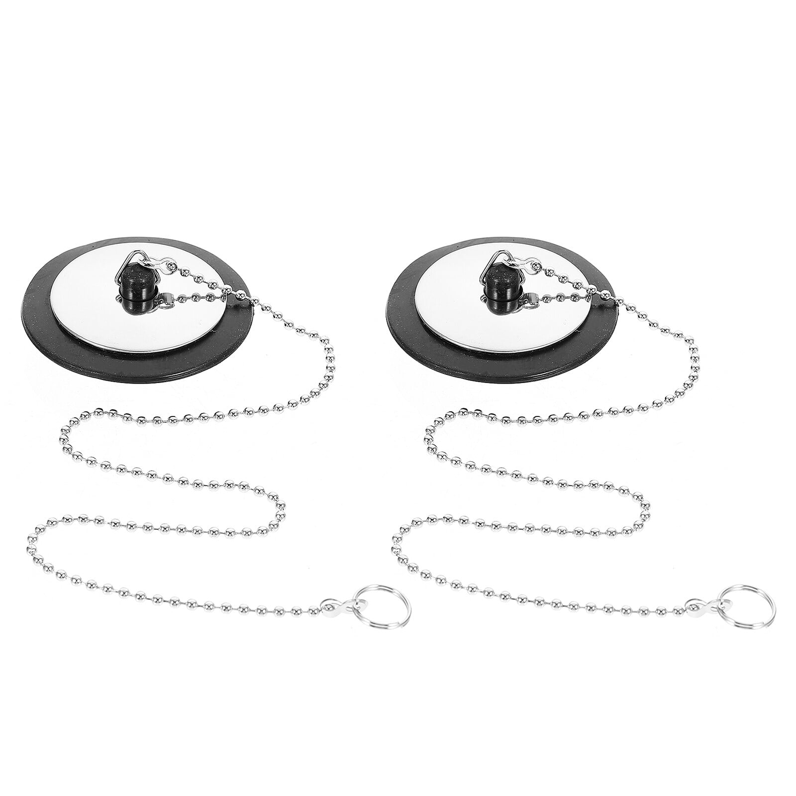 Pool Stopper Bathtub Drain Plug Sink Kitchen with Chain Drains Bathroom ...