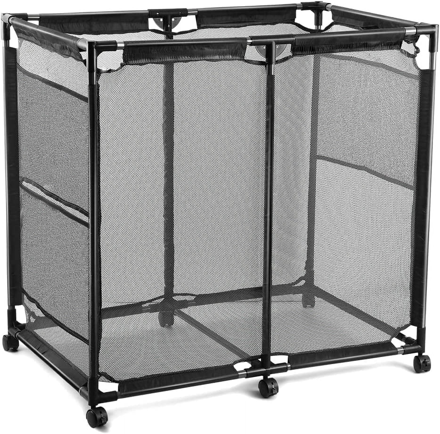 Pool Storage Bins Containers Rolling Pool Storage Cart Organizer with ...