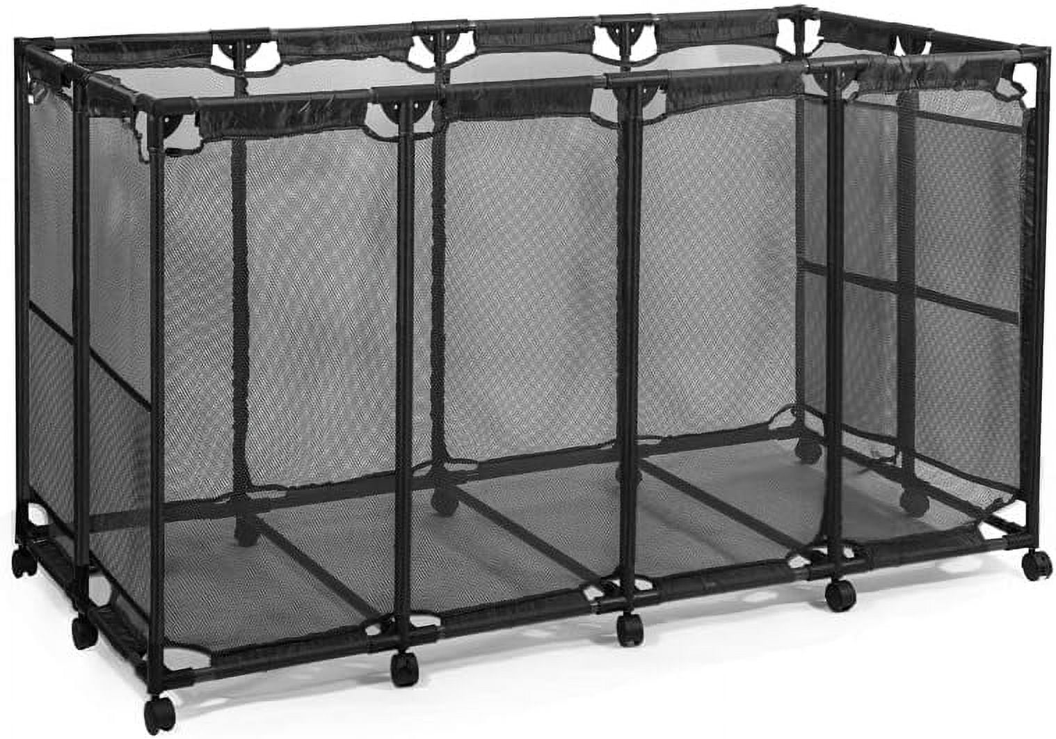 Pool Storage Bins Rolling Pool Safety Storage Cart Standard Noodles ...