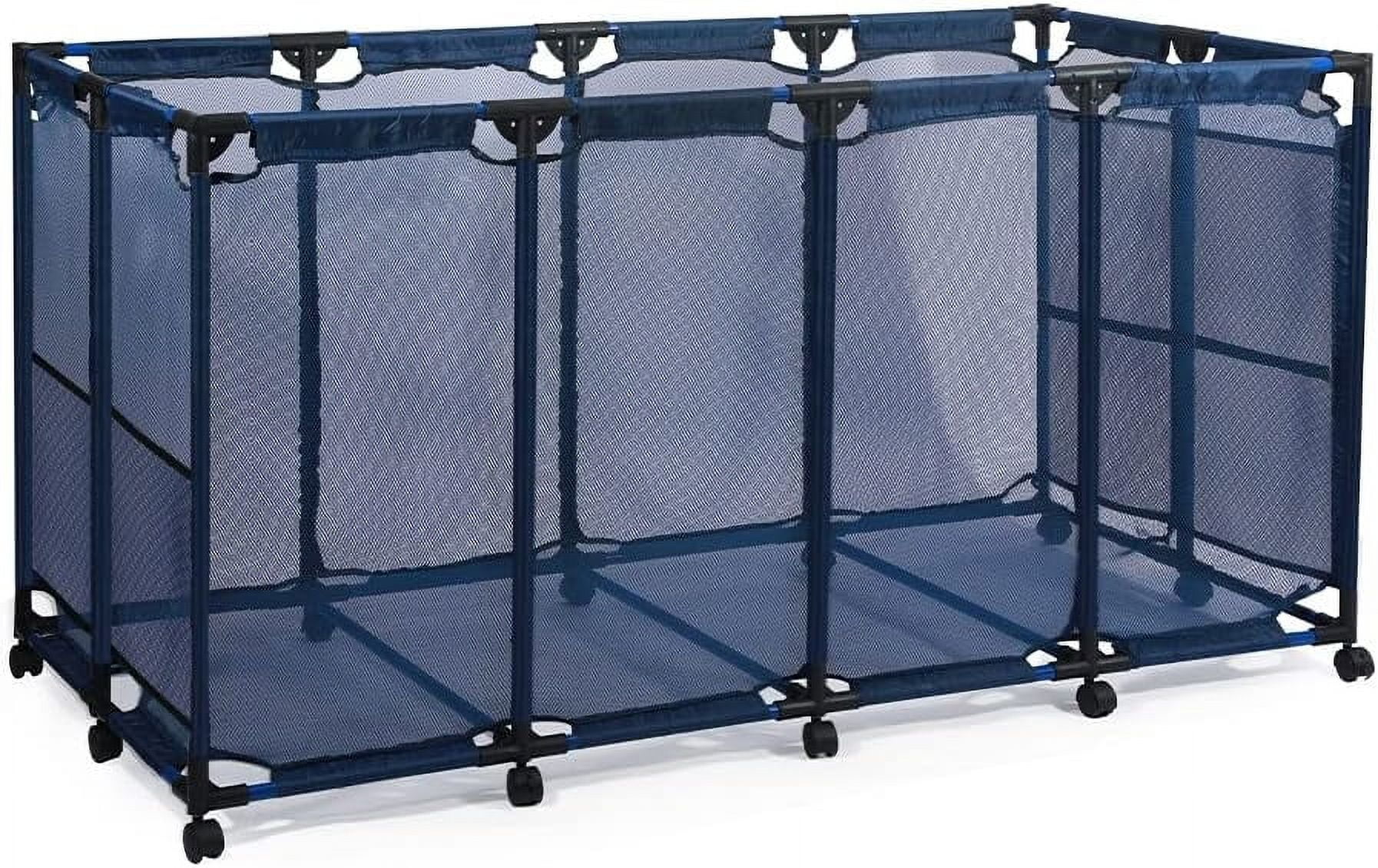 Pool Storage Bins Rolling Pool Safety Storage Cart Standard Noodles ...