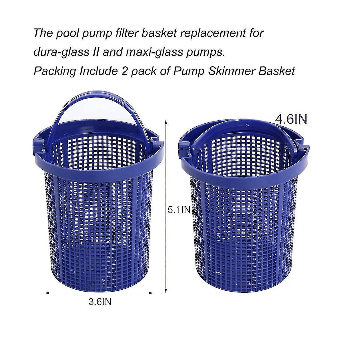 Pool Strainer Basket Replacement For -glass Ii,maxi-glass Ii,-glas ,2 ...