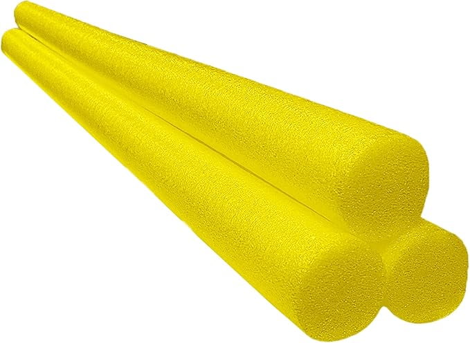 Pool Swim Noodle, FixFind 3 Pack 59 Inch Foam Pool Swim Noodle, Bright ...