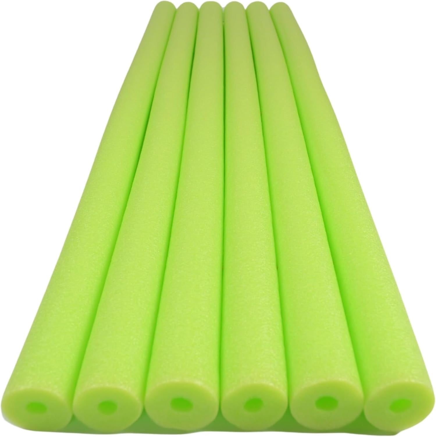 Pool Swim Noodle, LINMOUA 6 Pack 52 Inch Hollow Foam Pool Swim Noodle ...