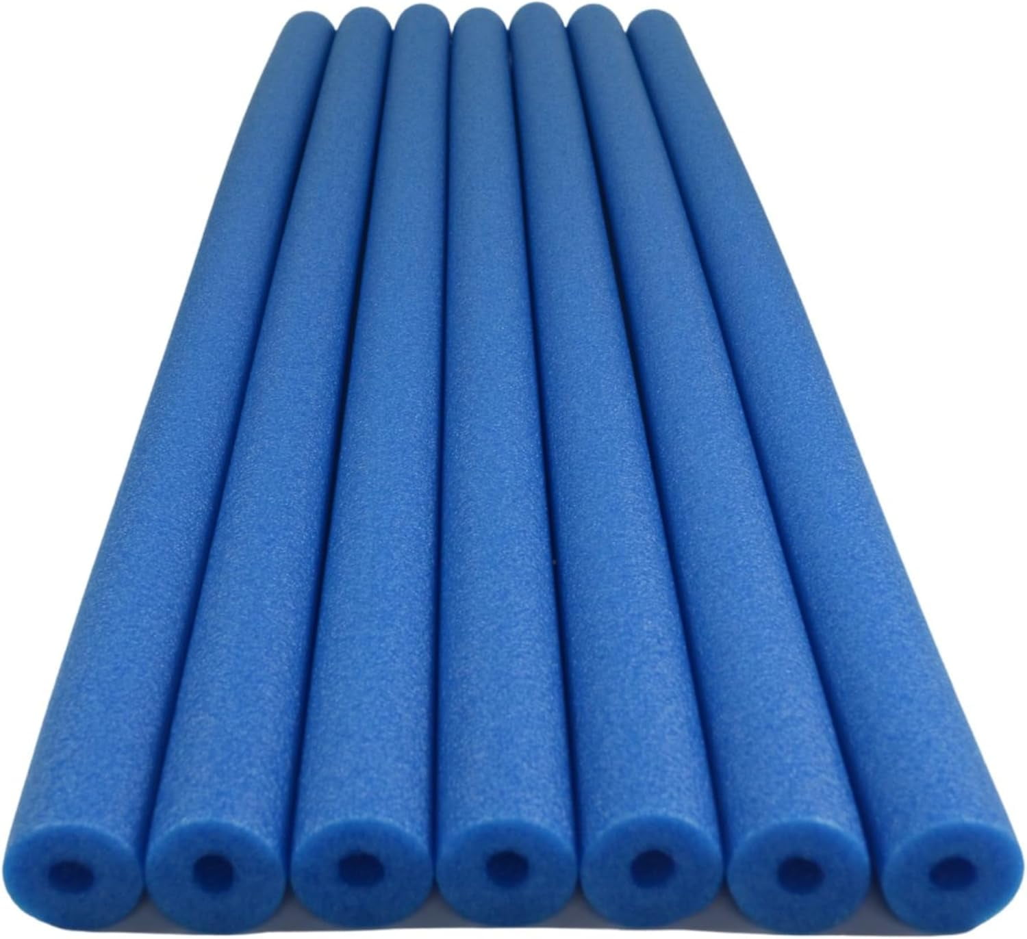 Pool Swim Noodle, LINMOUA 7 Pack 52 Inch Hollow Foam Pool Swim Noodle ...