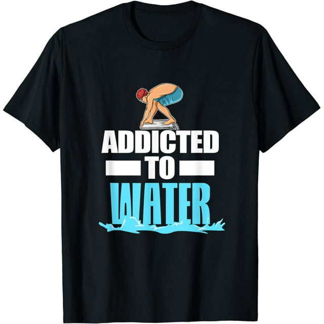 Pool Swimming Design for a Competition Swimmer T-Shirt - Walmart.com