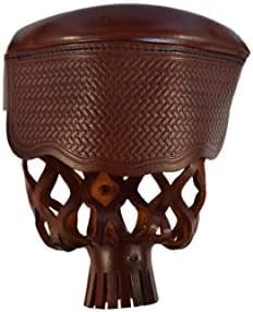 Pool Table Billiard Leather Pockets with Fringe or Shield - Set of 6 ...