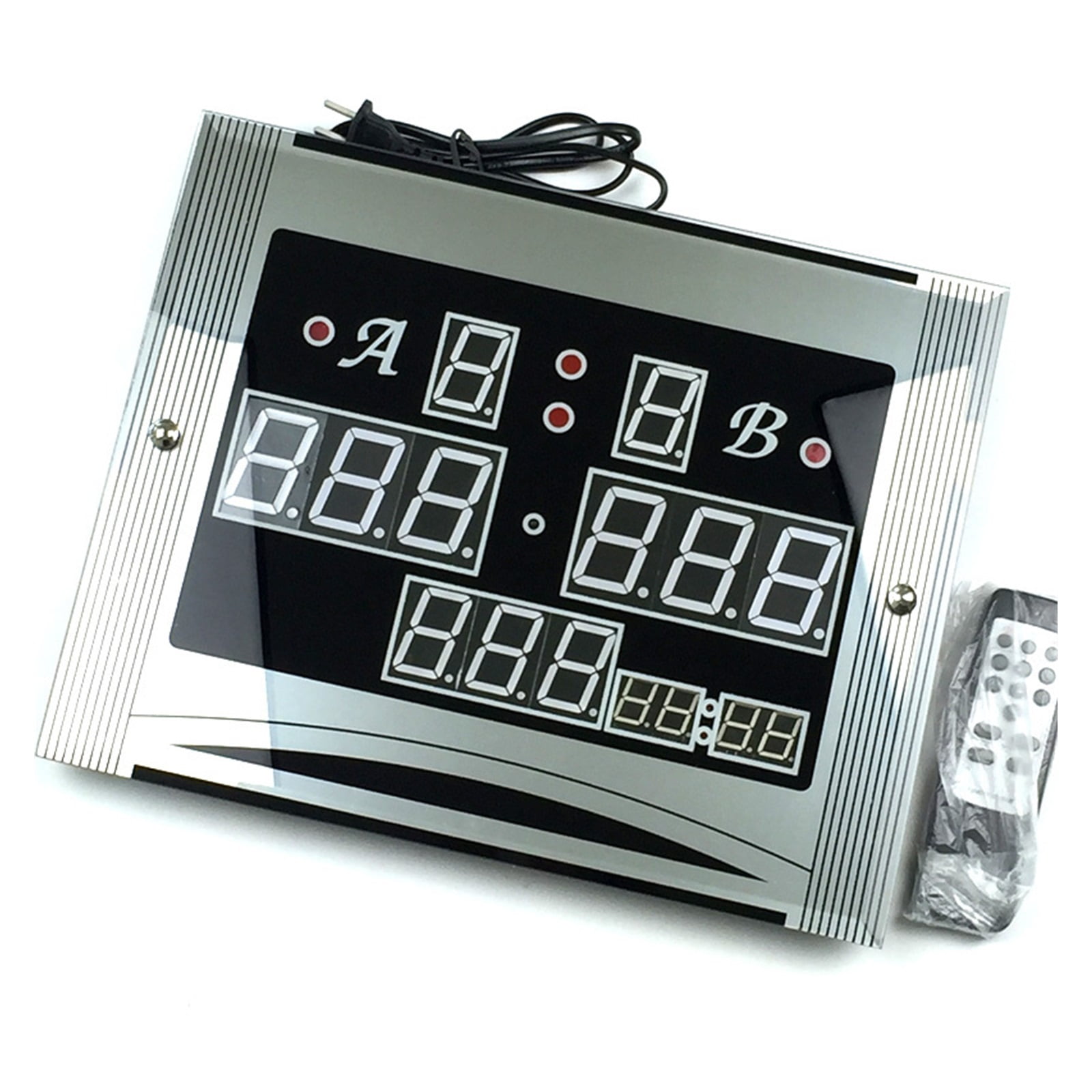 Pool Table Electronic Digital Scoreboard Multisport Indoor Scoreboard ...