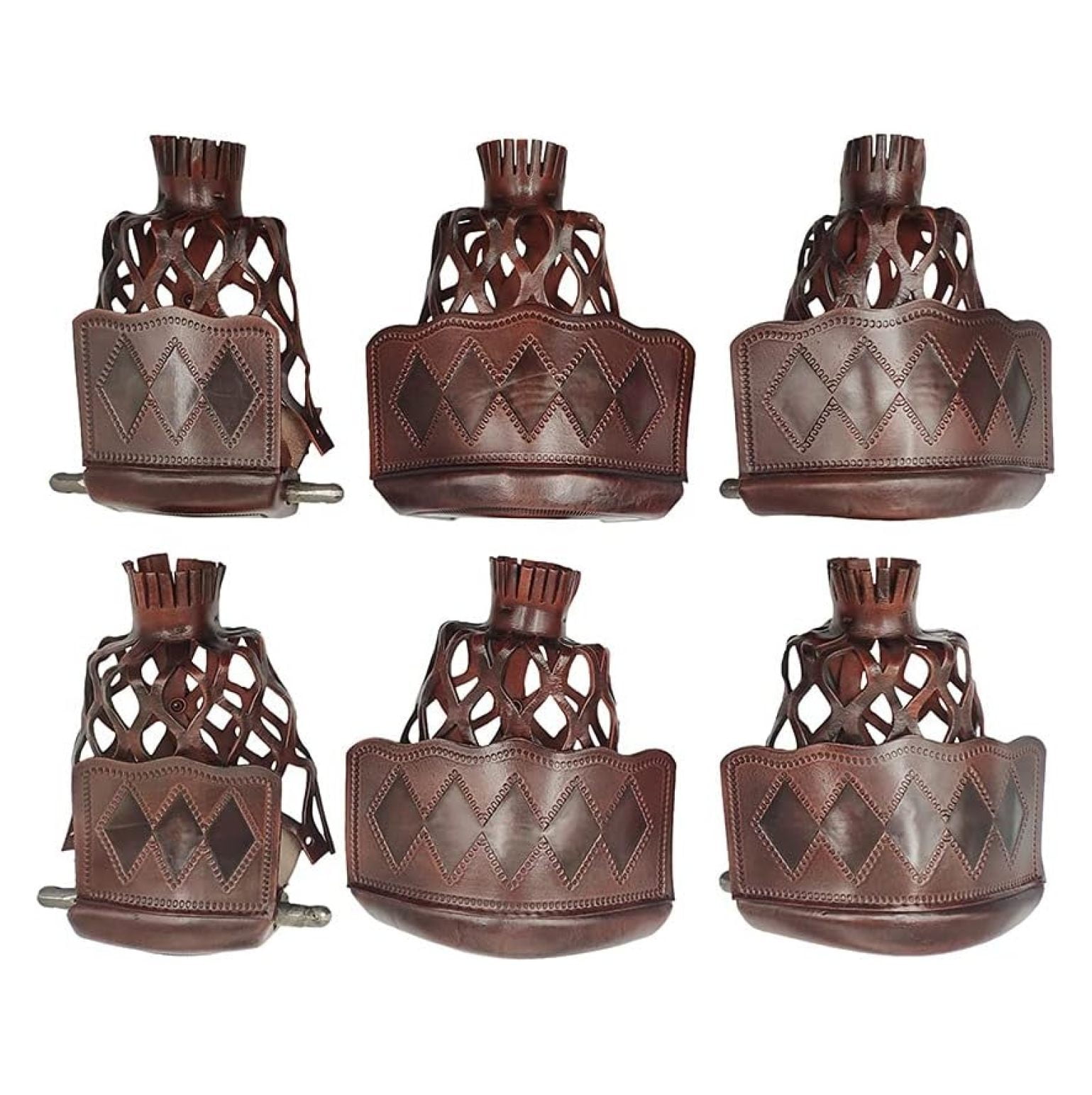 Pool Table Leather Pockets Pattern Shield, Leather Billiard Pockets ...