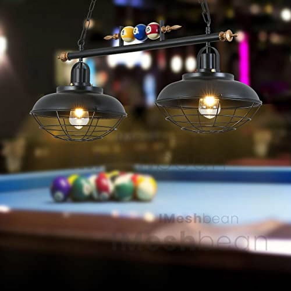 Pool Table Light,31" Hanging Pool Table Lighting Fixtures Ceiling Lamp ...