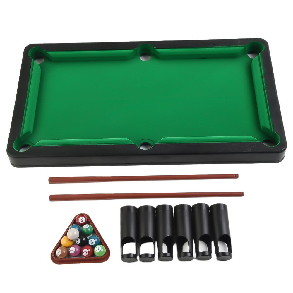 Pool Table Playset Top Game Table+ Cue+ Ball+ Tripod For Kids Adults ...