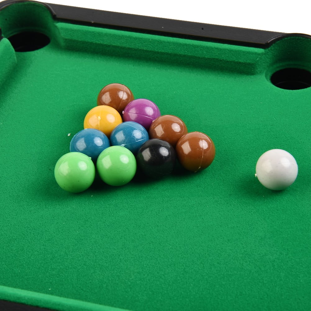Pool Table Playset Top Game for Kids Adults Portable Interactive Stress ...