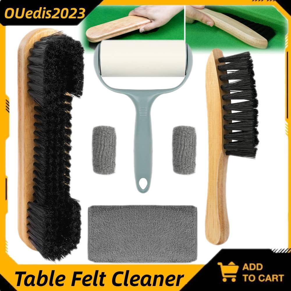 Pool Table & Rail Brush 5 Set, Billiard Pool Table Felt Cleaner ...