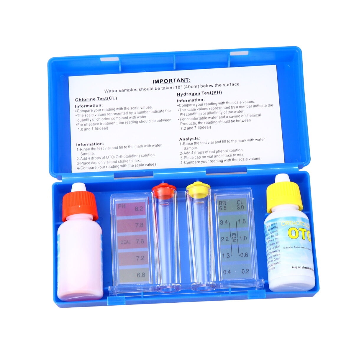 Pool Test Reagent Spa Water Chemistry Test Solution Quality Test Liquid ...
