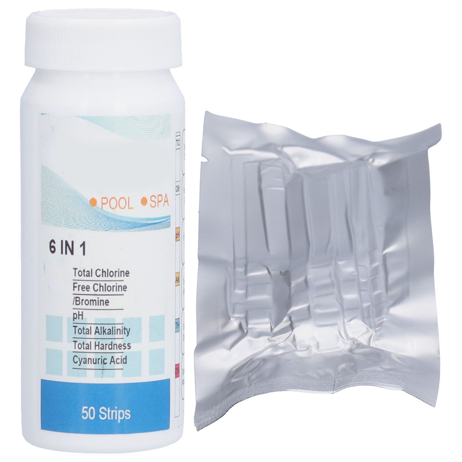 Pool Test Strips Durable Quick Portable Easy to Operate Pa Test Strips ...