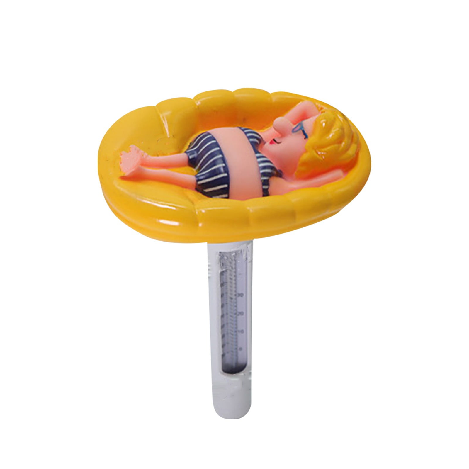 Pool Thermometer Float Swimming Water Temperature Gauge Pvc Bathing ...