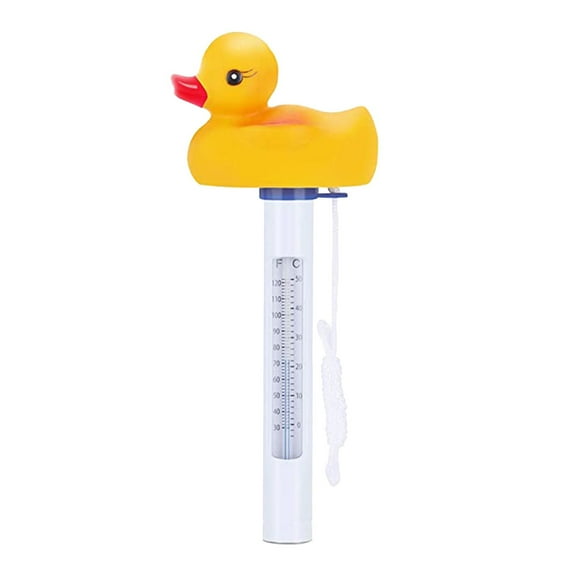 Pool Thermometer Floating Buoy Pool Thermometer with Large EZ Read ...