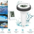 Pool Thermometer Floating Easy Read With Indoor Temperature Humidity