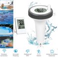 Pool Thermometer Floating Easy Read With Indoor Temperature Humidity