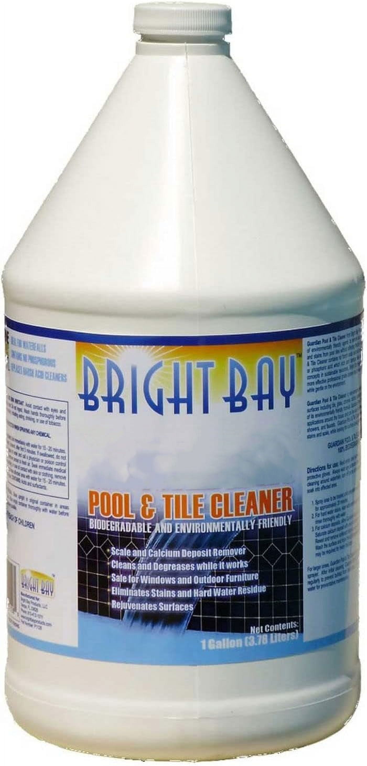 Pool & Tile Cleaner, Gallon Bottle 1/Case - - Walmart.com