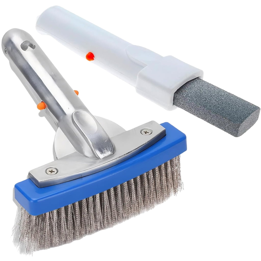 Pool Tile Cleaning Pumice Stone and Brush Set Scrubbing Stones ...