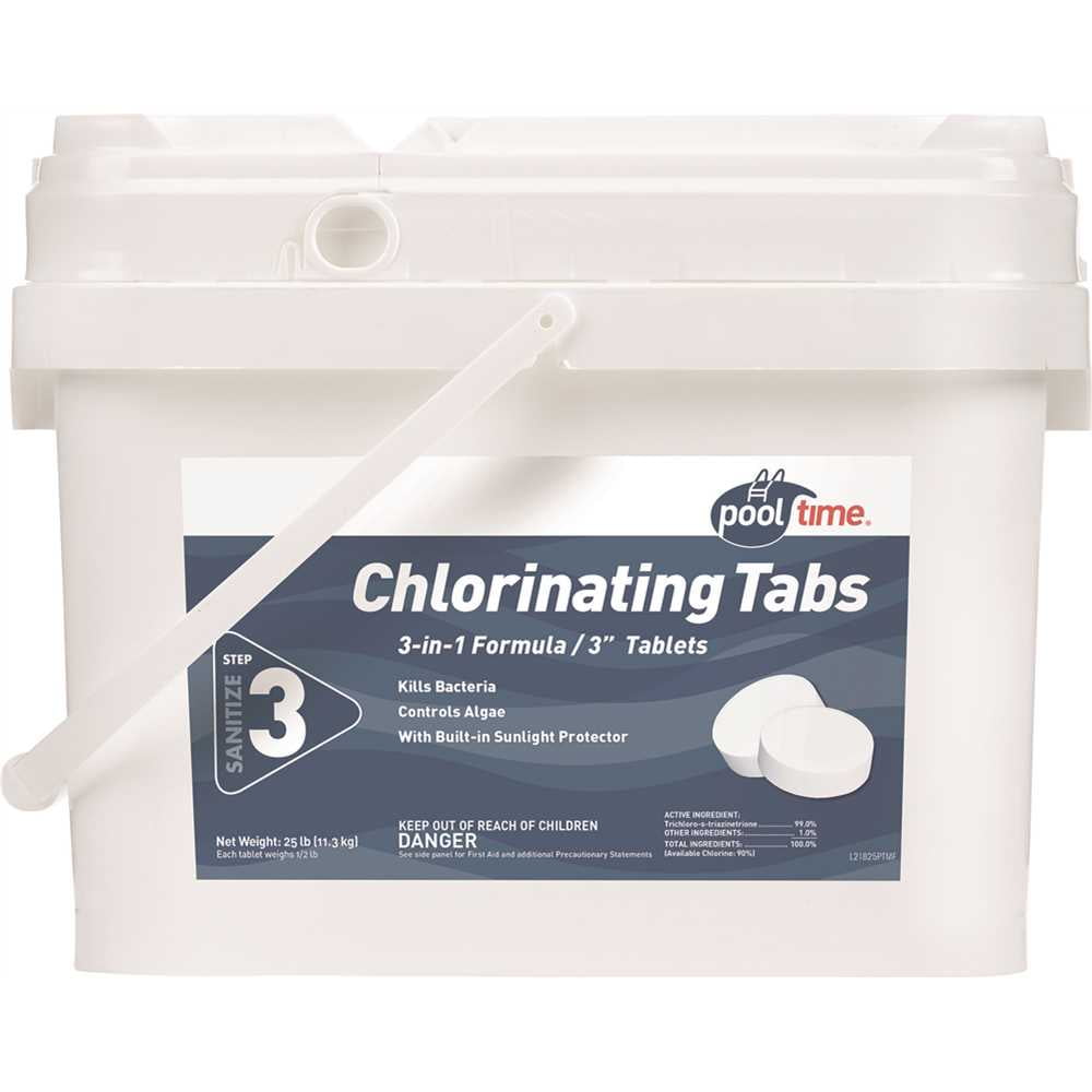Pool Time 25 Lb. Chlorinating Tablets - Walmart.com