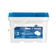 Pool Time MAXBlue 3 in. Chlorine Tablets 5lbs - Floater Chlorine, Algae ...