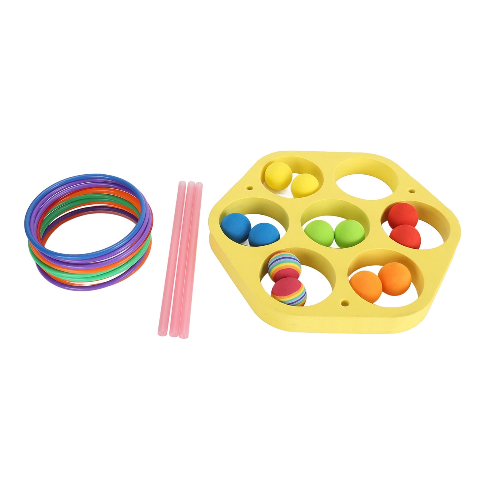 Pool Tossing Game, 12 Rings Balls Included, Floating Fun For Beach Pool ...