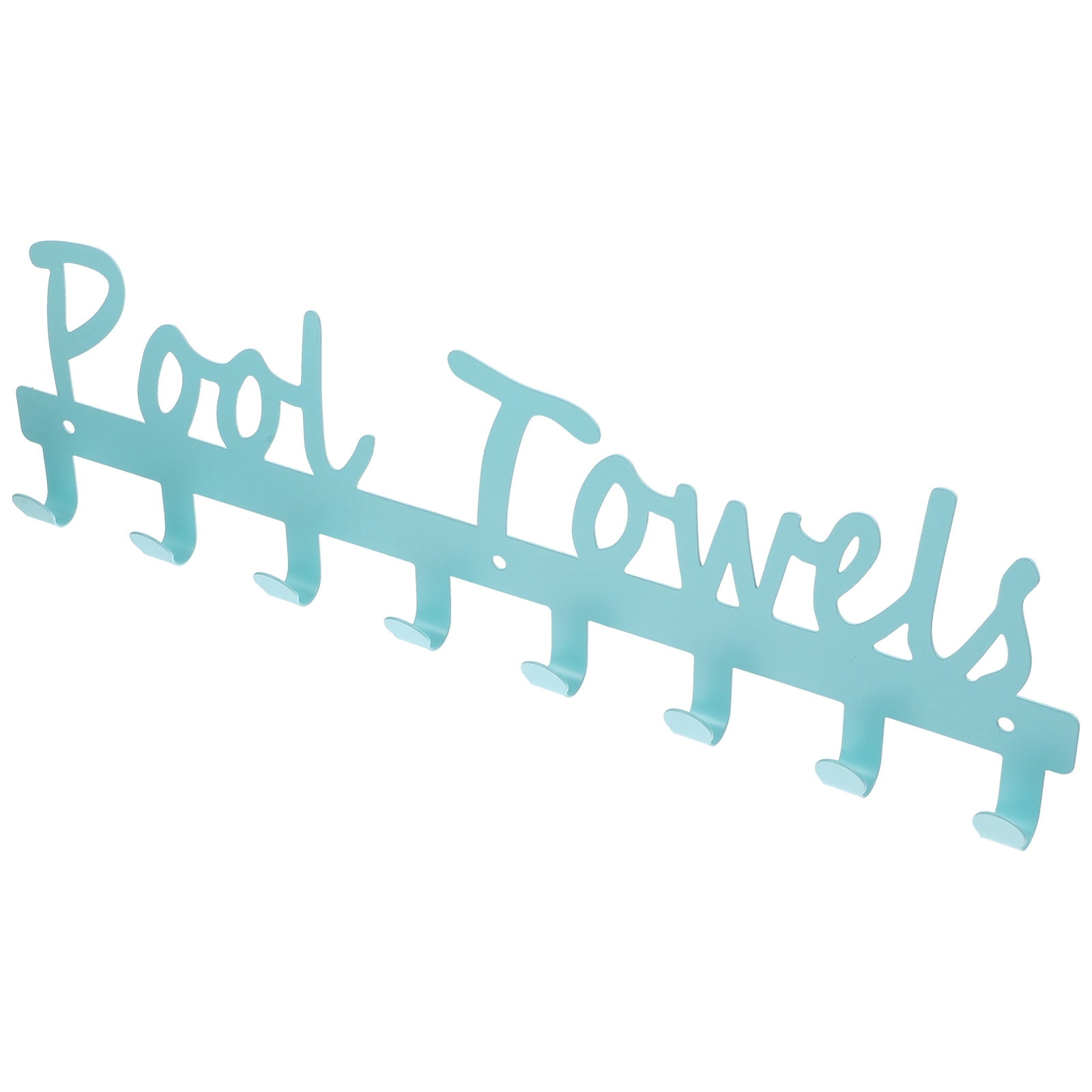 Pool Towel Hook Blue Swimsuit Wall Hooks for Coats Kids Rack Child ...