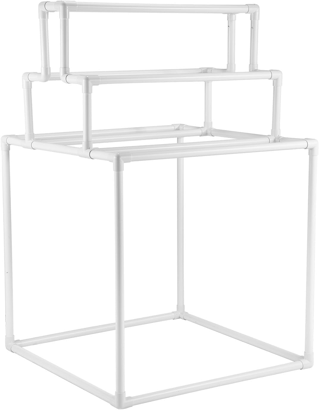 Pool Towel Rack, 8 Bars Outdoor PVC Towel Holder, Freestanding Pool ...