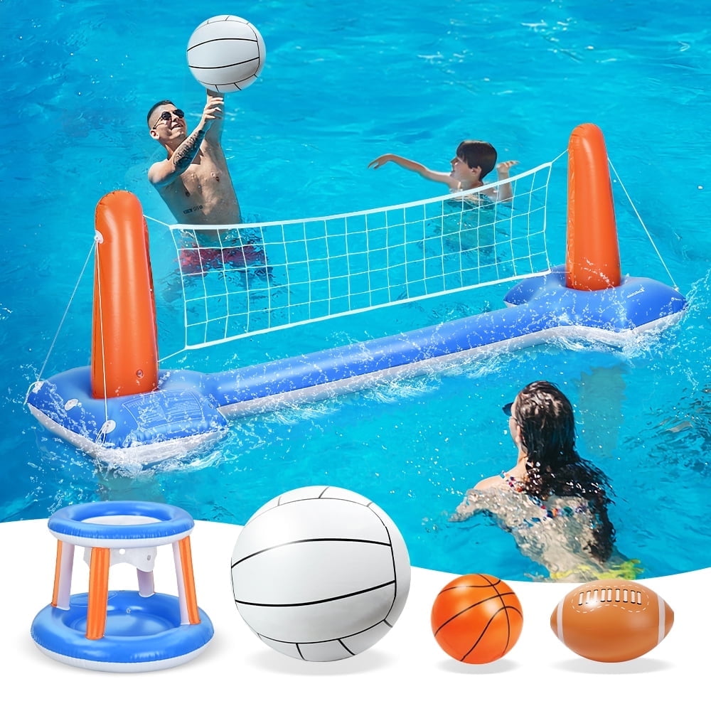 NERF Pool + Beach Water Football - Tidal Toss Pool Football for Water ...