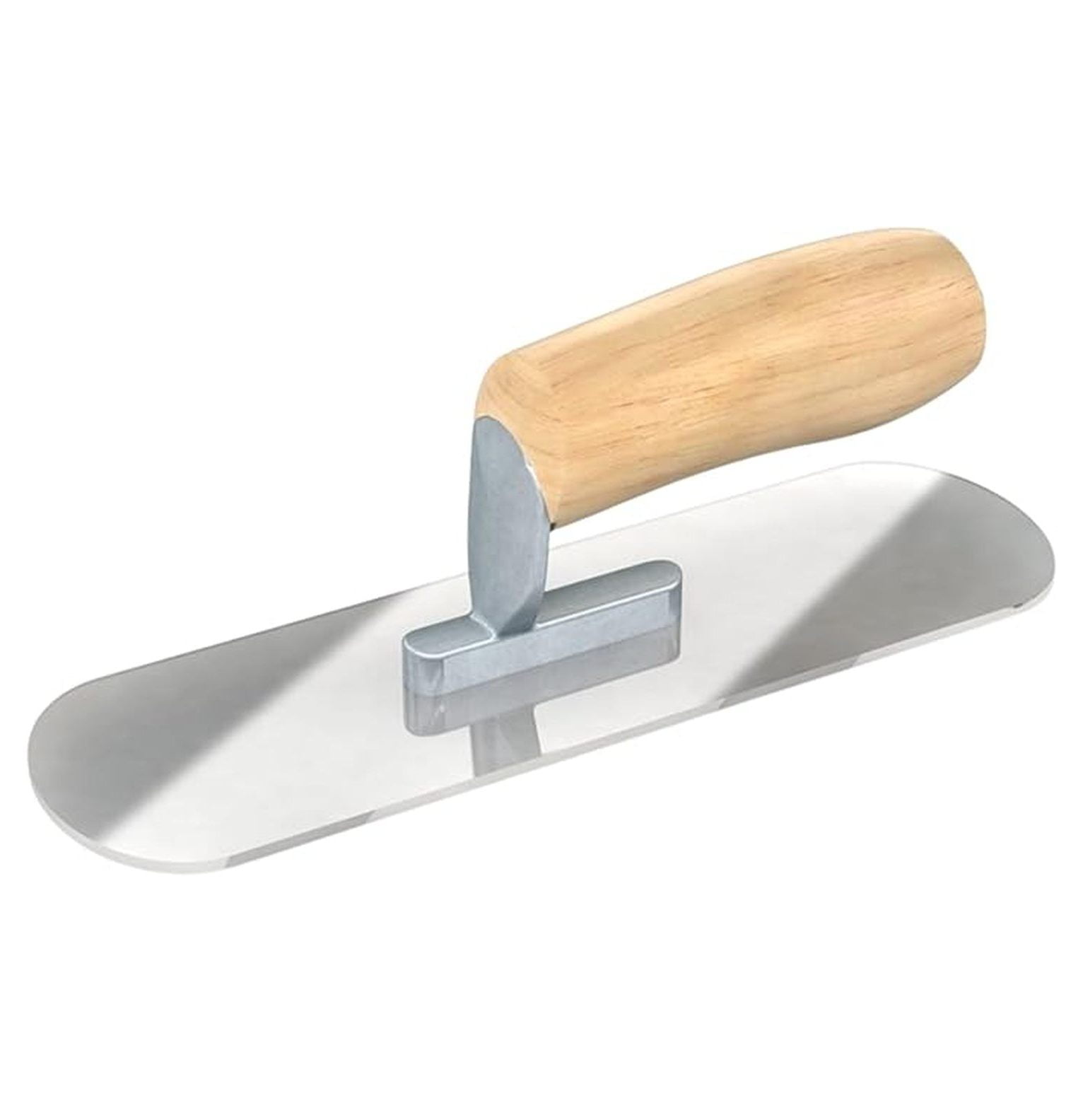 Pool Trowel - 10" x 3" Plexiglass Blade | Short Shank Pool Finishing ...