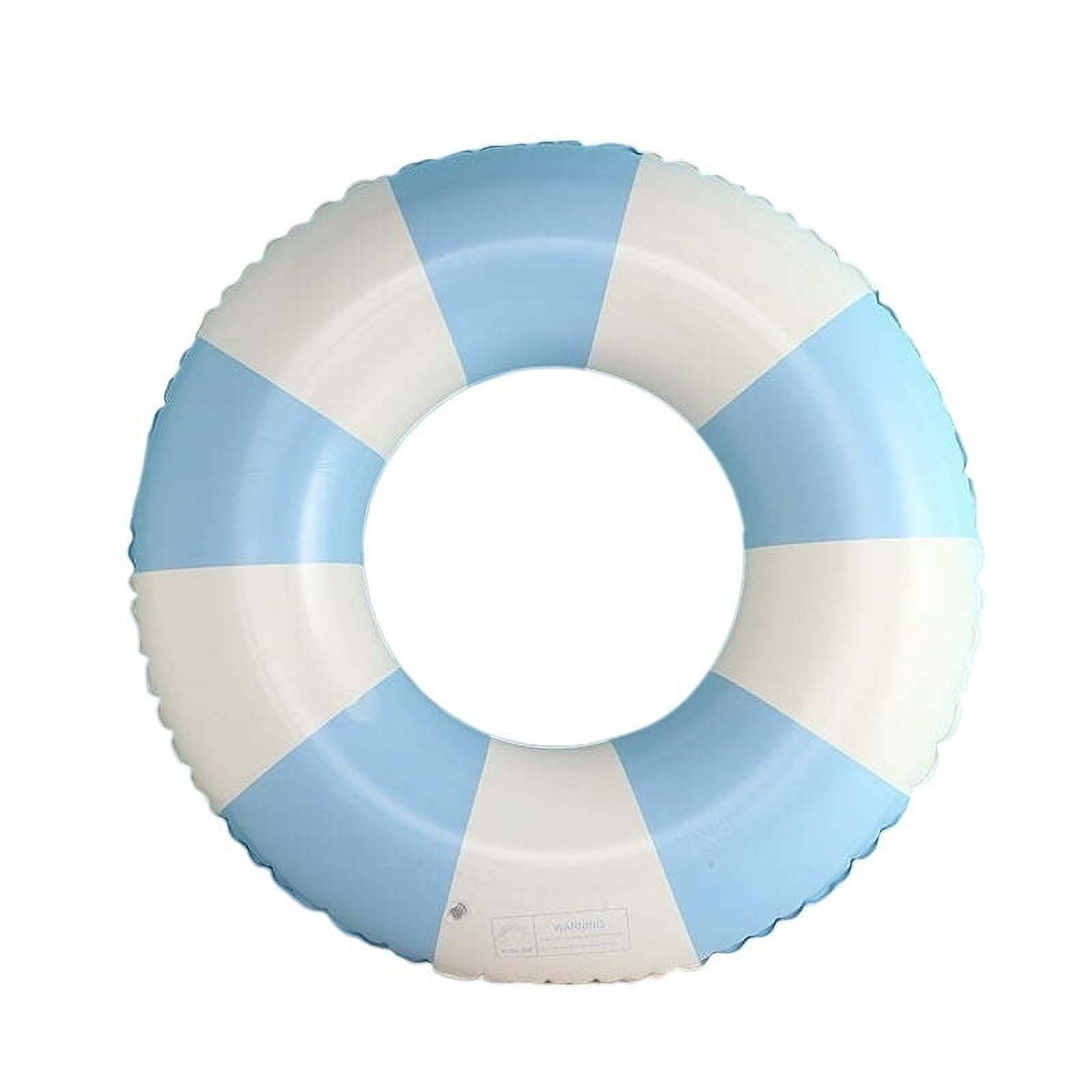 Pool Tube Classic Striped Inflatable Floats Swimming Ring Colorful Ring ...