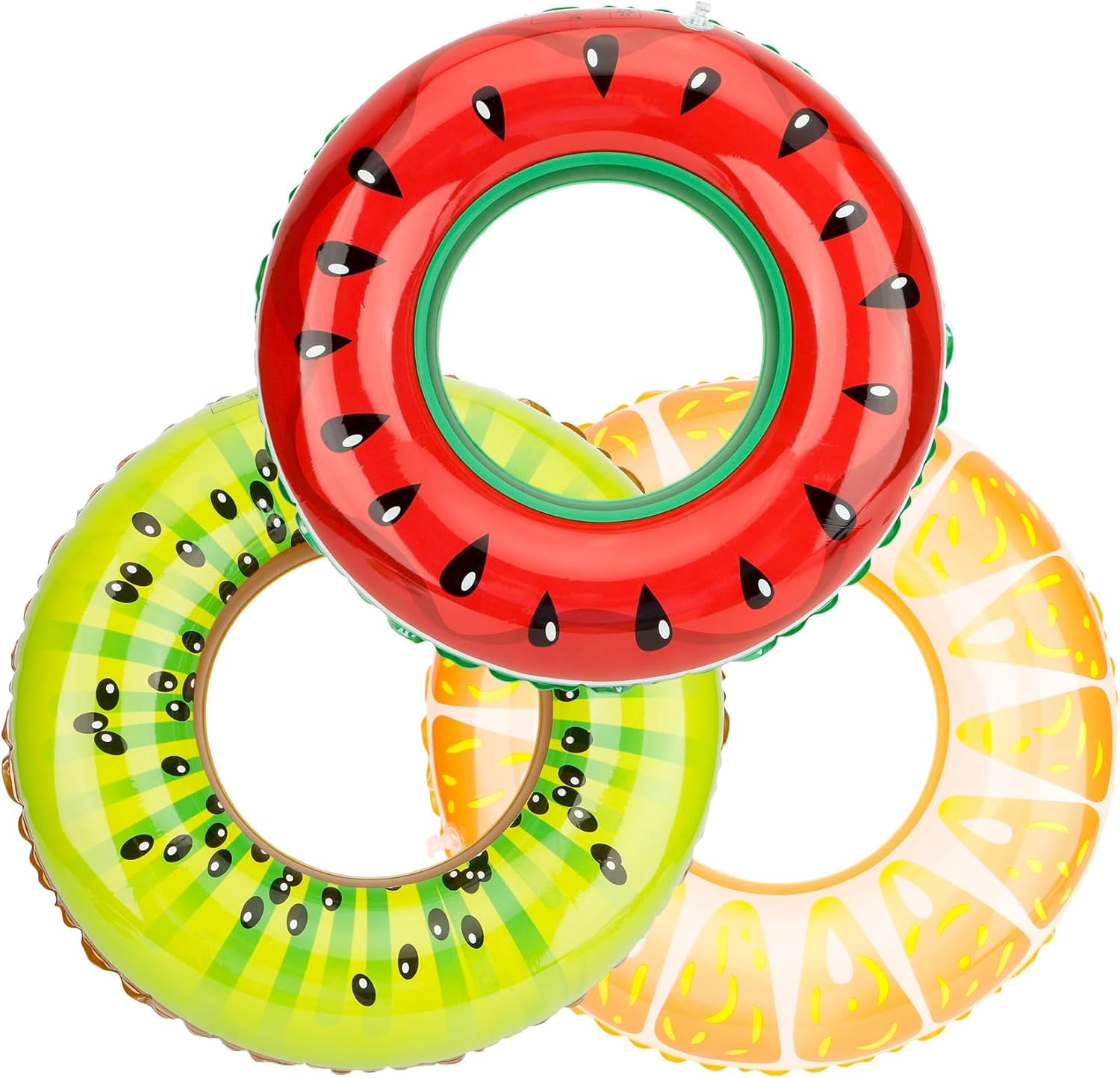 Pool Tubes, Inflatable Pool Floats, Inner Tubes for Pool, Summer Fruit ...