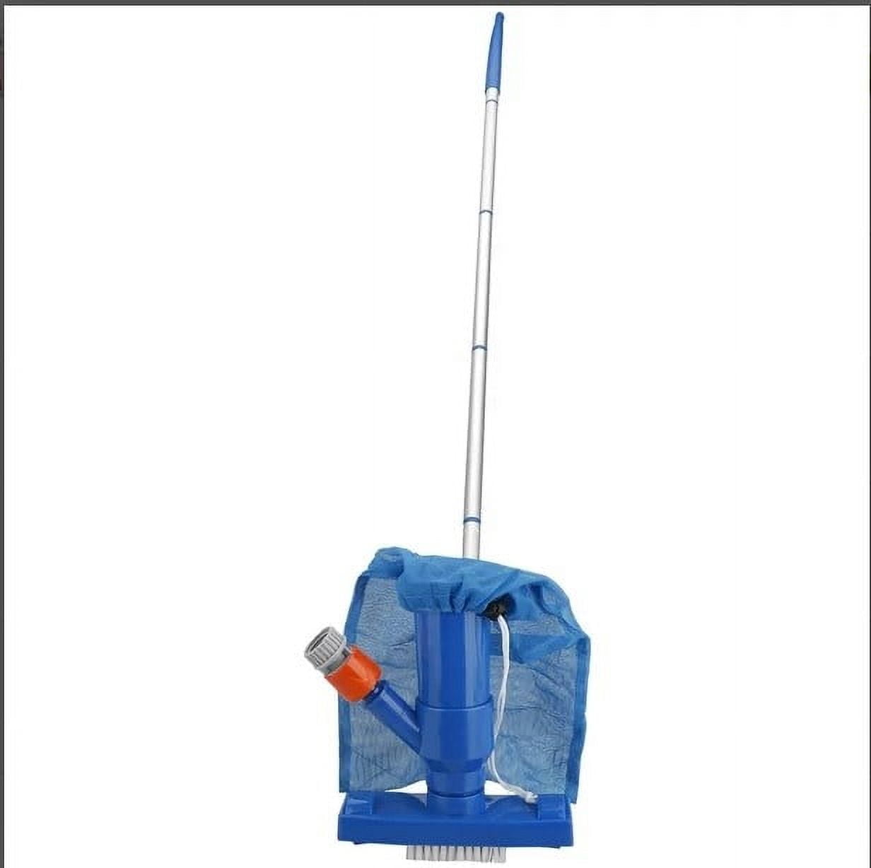 Pool Vacuum Cleaner, Handheld Pool Leaf Vacuum with 5-Section Pole and ...