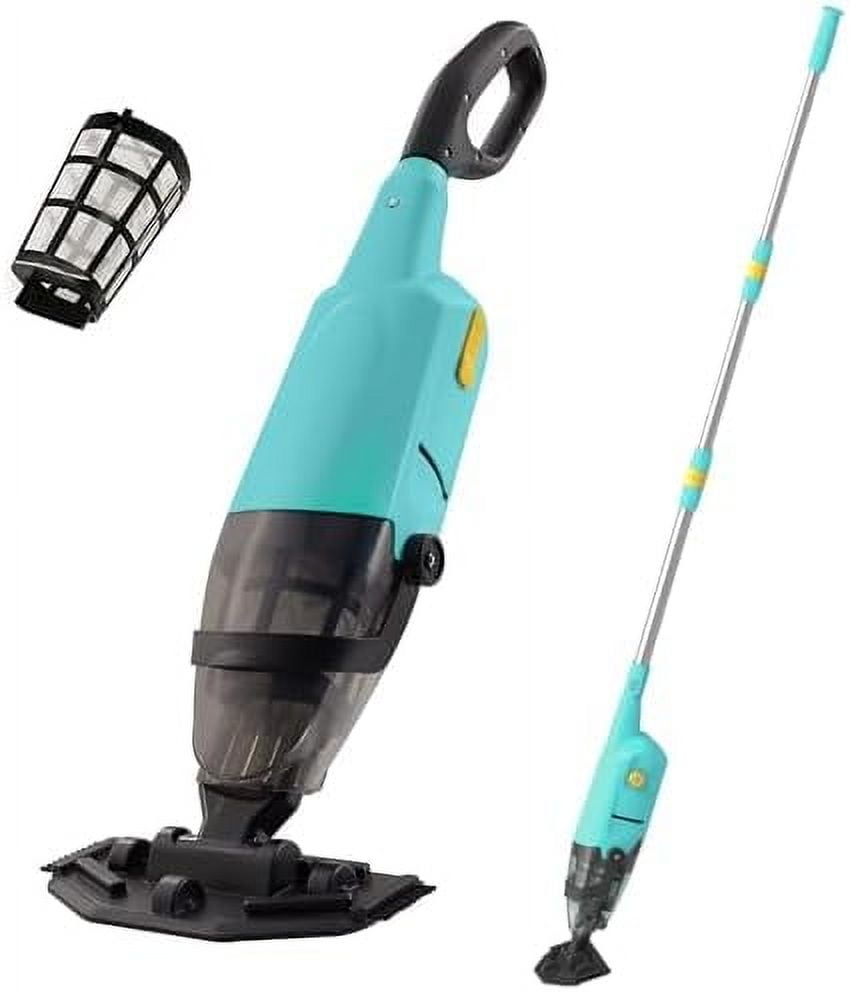 Pool Vacuum Cordless Handheld Cleaner Rechargeable with 60 mins Runtime ...