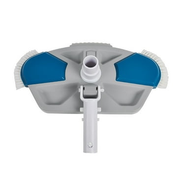 Pool Vacuum Head with Side Brush,Universal Steering Handle & Universal ...