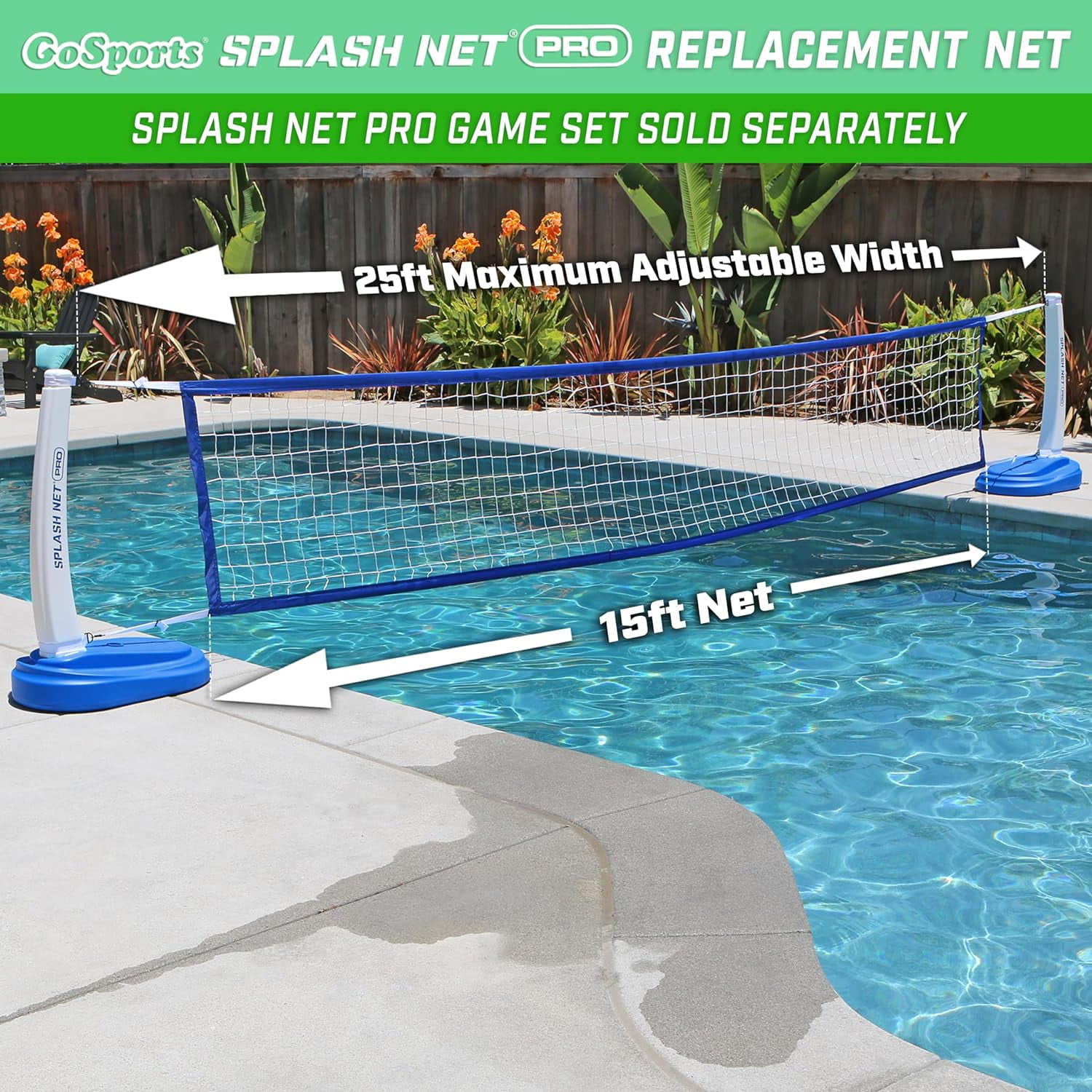 Pool Volleyball Net for Splash Net PRO or Games - Walmart.com