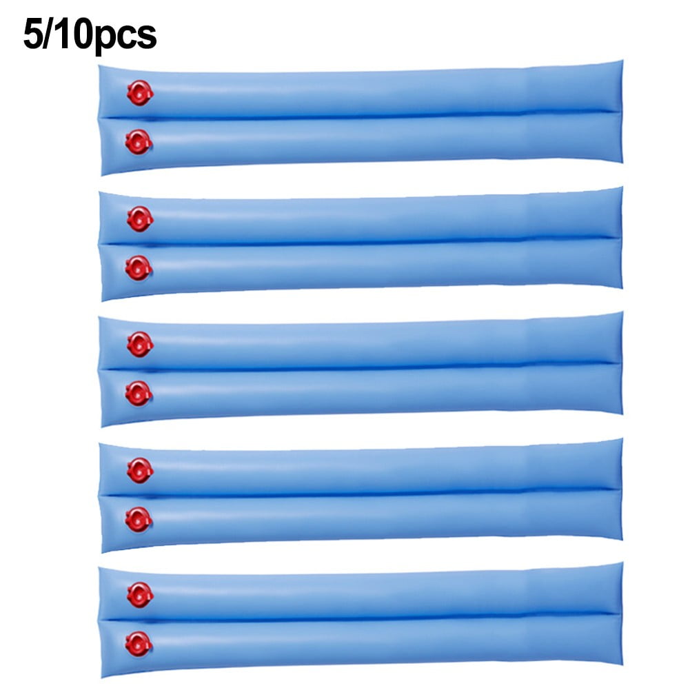 Pool Water Bags Tubes Pool Cover Weights 10 Pack 8ft Chamber For Winter ...