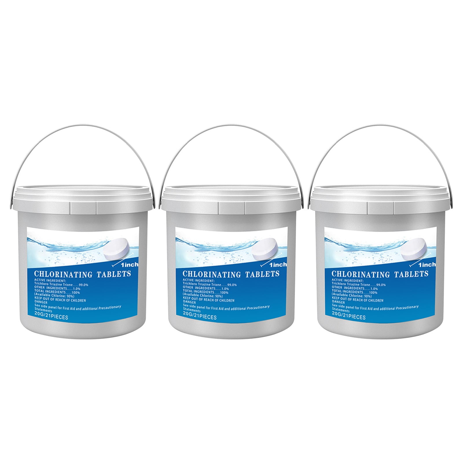Pool Water Cleaner, Chlorine-Free, Continuous Purification, 3 Pound ...