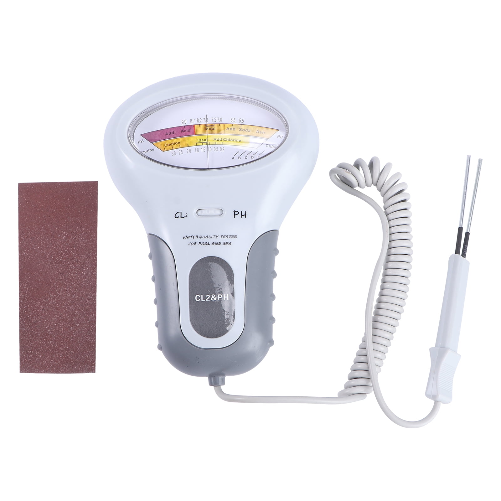 SEWOART Pool Ph Meter Tester for Spa Managers 1Pack 7.1x4.9in - Walmart ...
