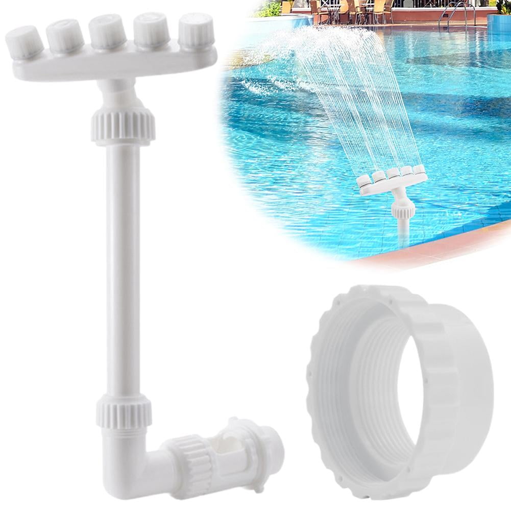 Pool Waterfall Fountain Spray – Adjustable Pool Water Sprinkler ...