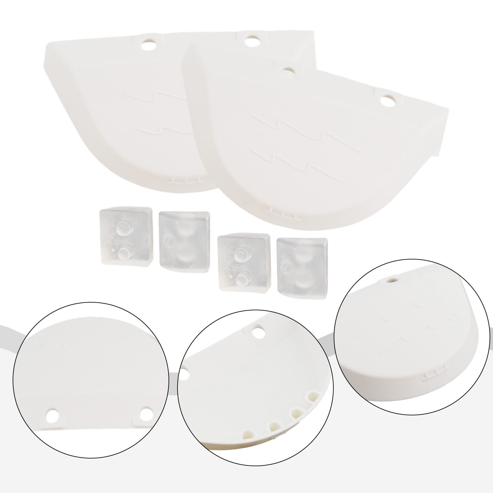 Pool Wing & Pod Shoe Comb Kit AXV414604WHP For Hayward Navigator Vac ...