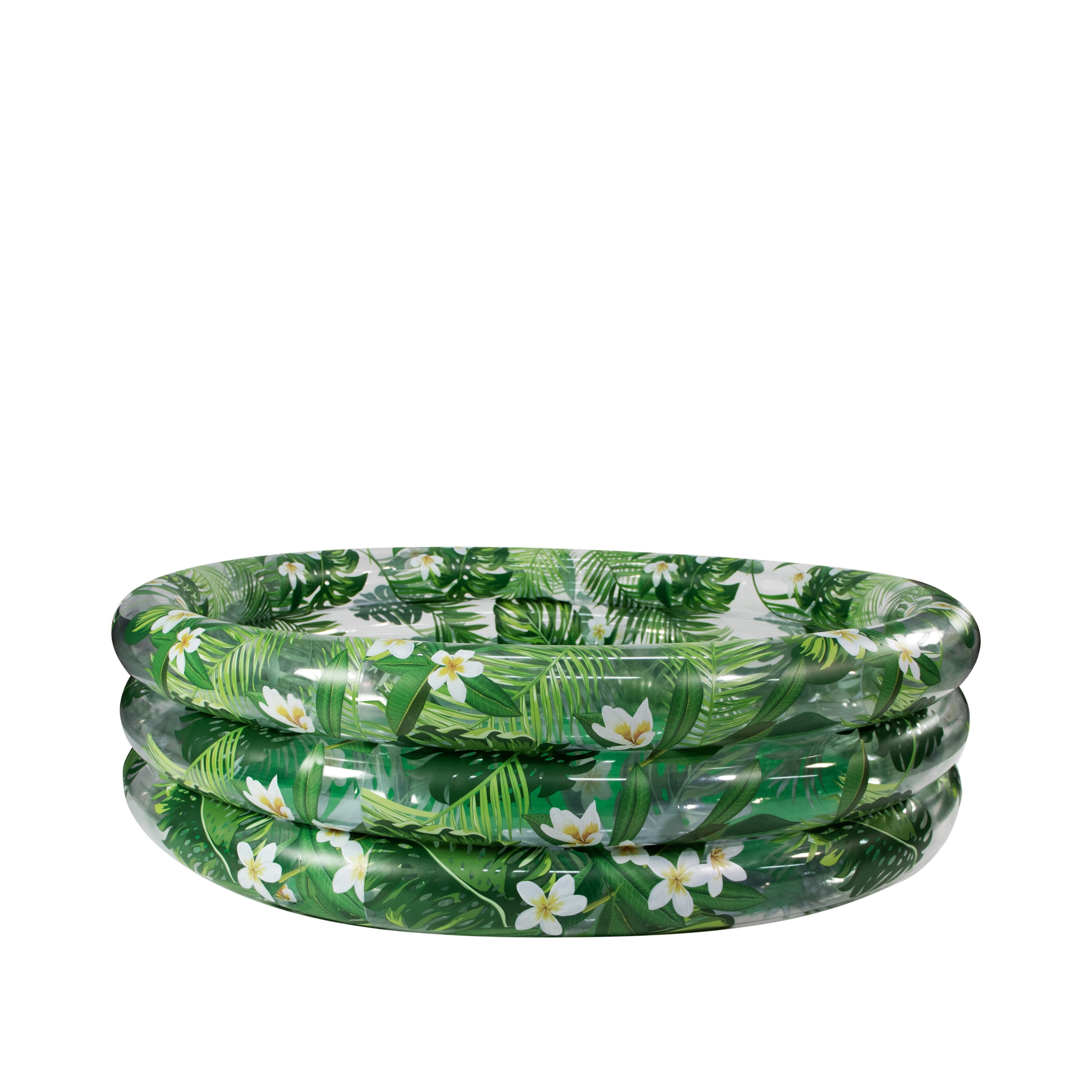 PoolCandy Inflatable Palm and Plumeria Glitter Swimming Pool - Walmart.com