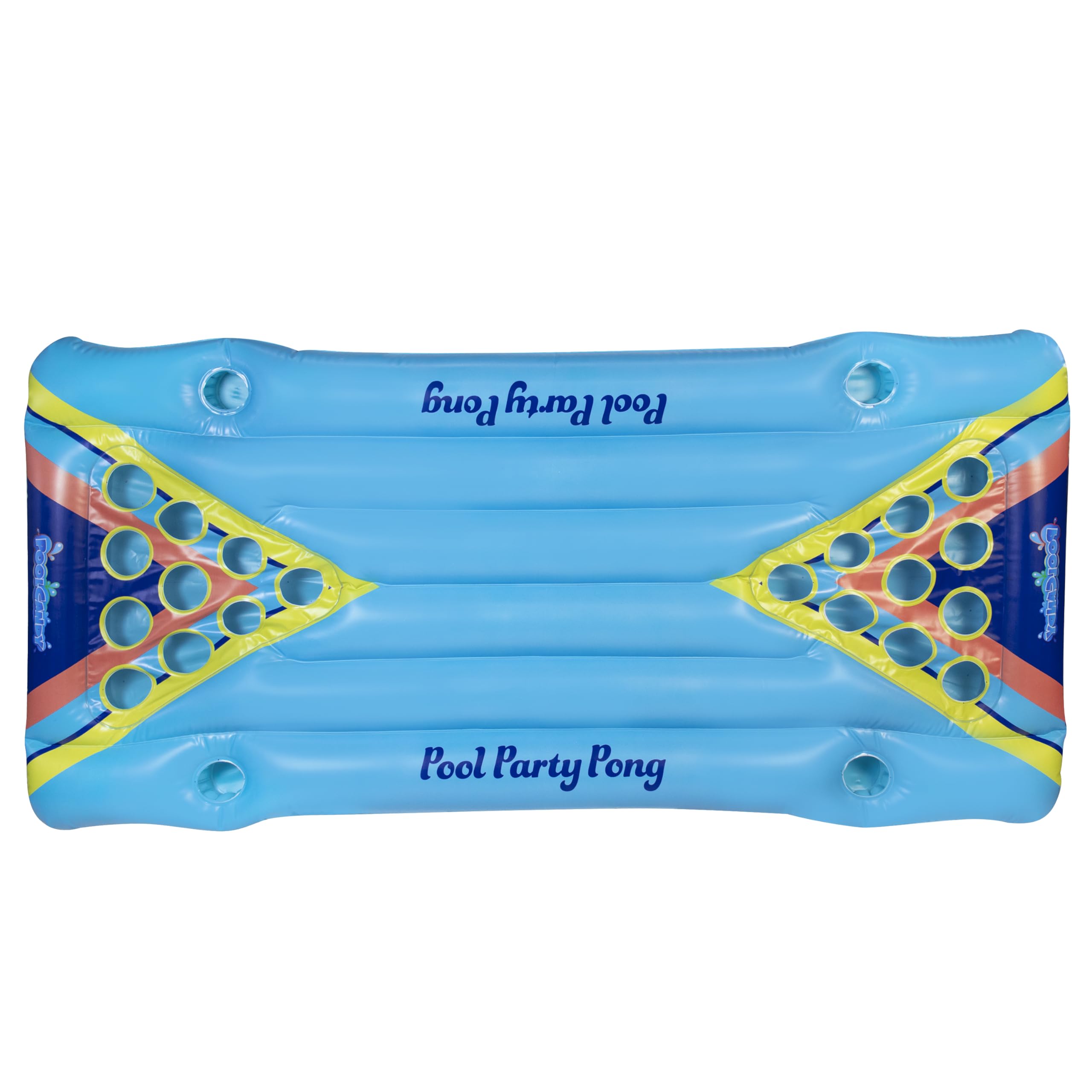 PoolCandy Inflatable Pool Party Pong; an Easy Set up Pool, Lake or ...