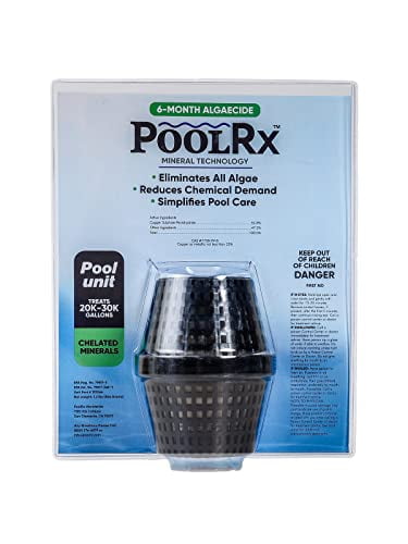PoolRX 30K Gallon Algae Remover & Chlorine Booster, Swimming Pool ...