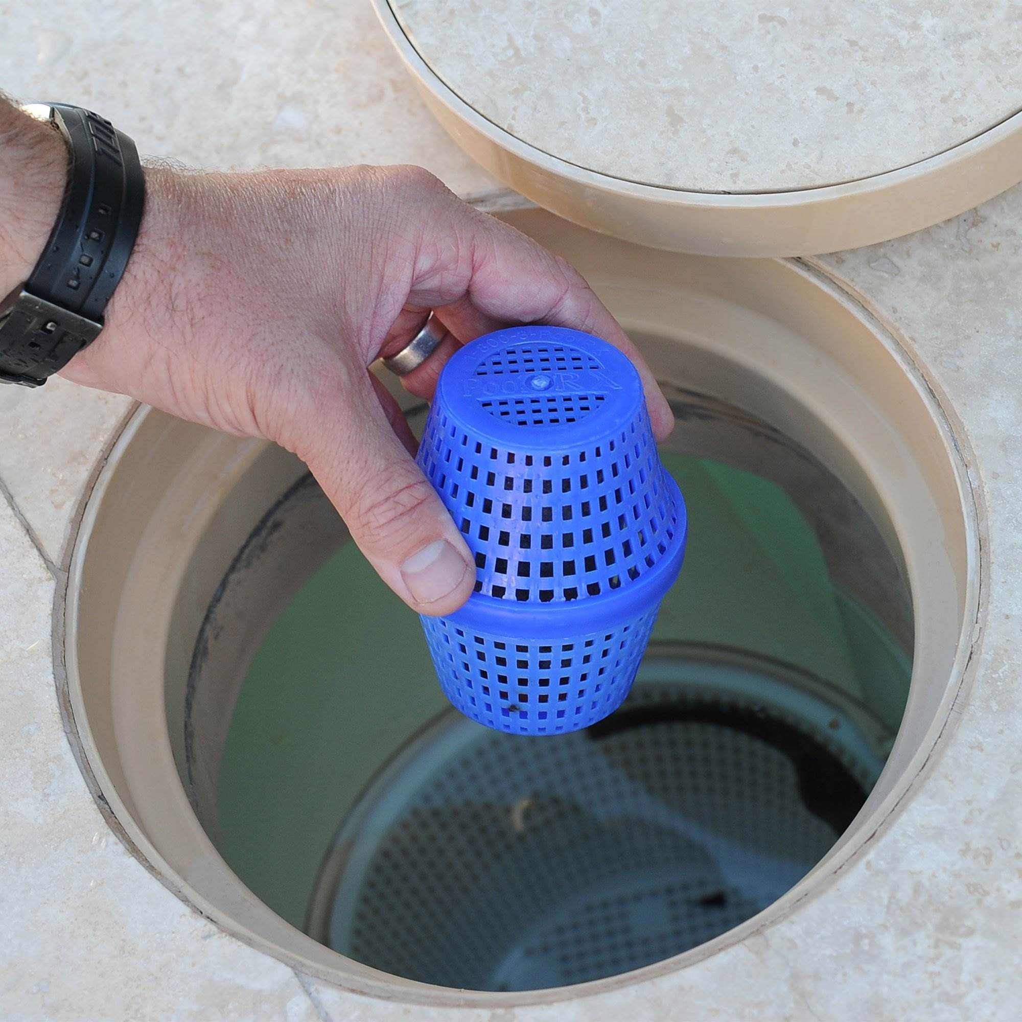 PoolRx Dissolving Algae Eliminating Mineral Unit for Saltwater Pools (4 ...