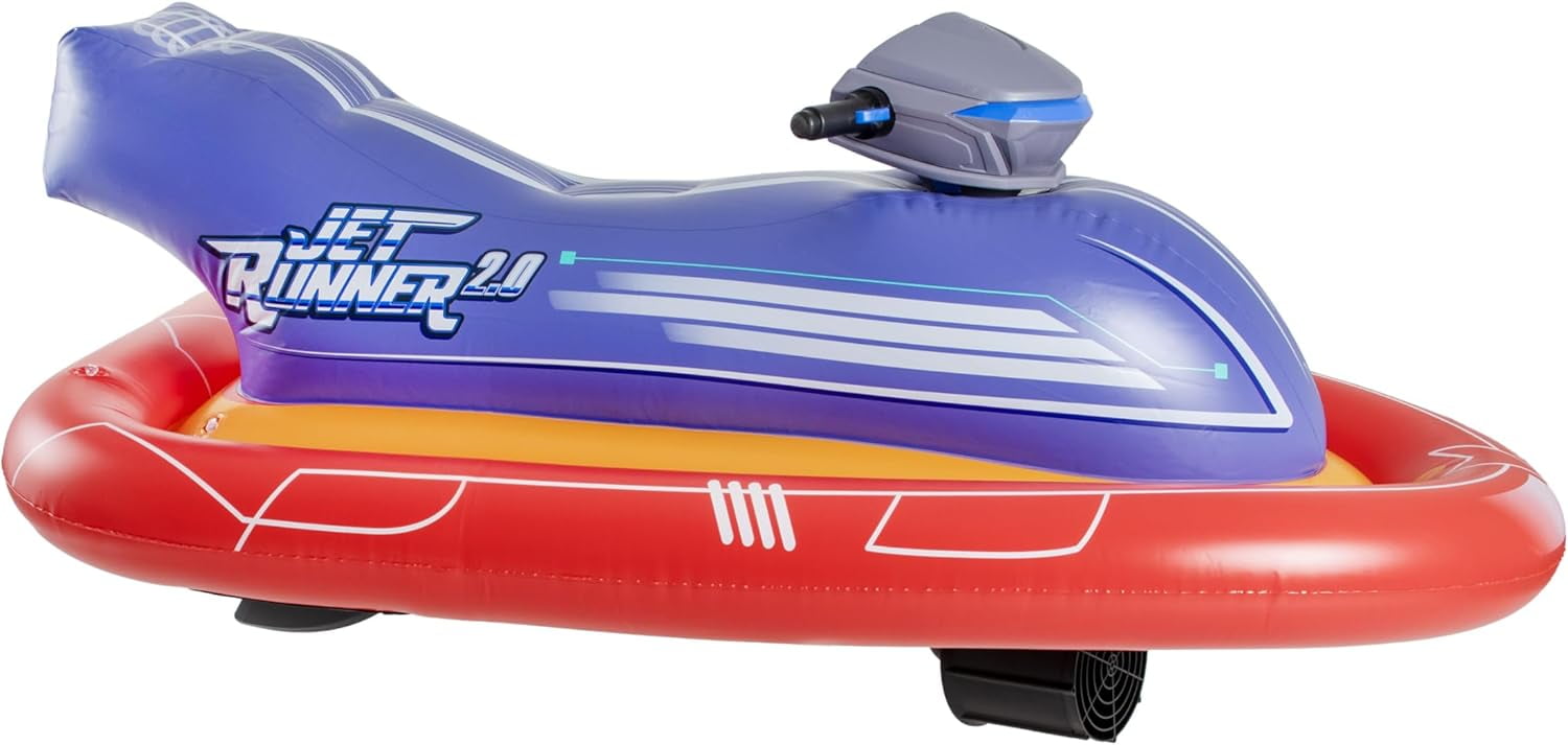 Poolcandy Jet Runner 2.0-12V Motorized Inflatable Ride-On Watercraft ...
