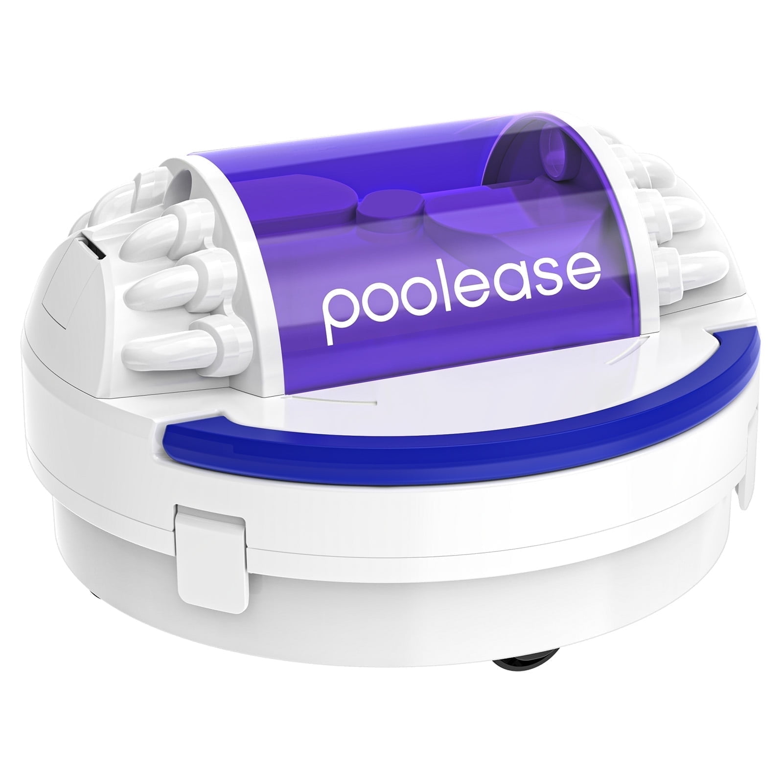 Poolease Cordless Robotic Pool Cleaner, Dual 45W Motors, Automatic Pool ...