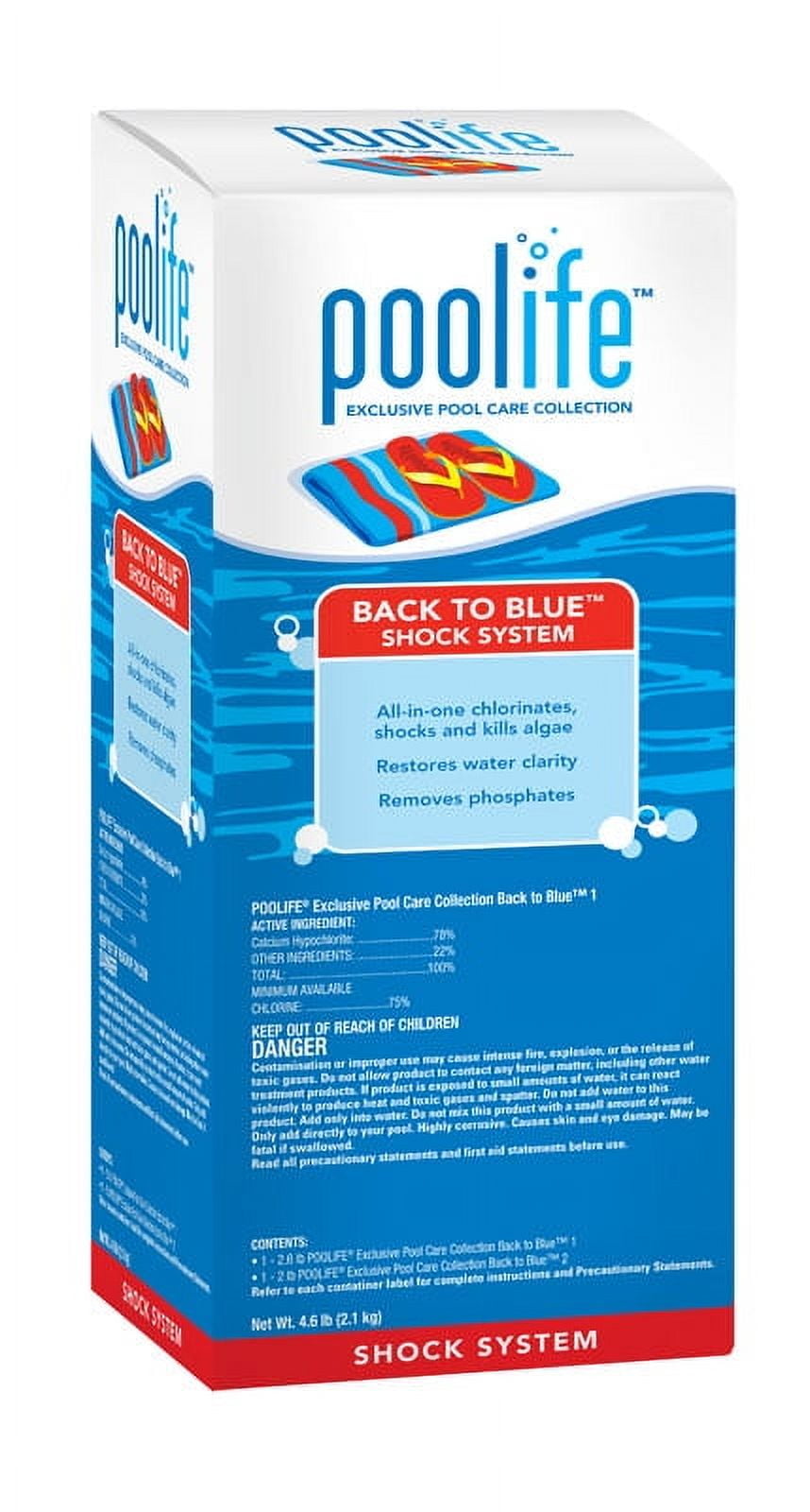 Free Shipping! Poolife Swimming Pool Care Chemical Treatment - Back to ...