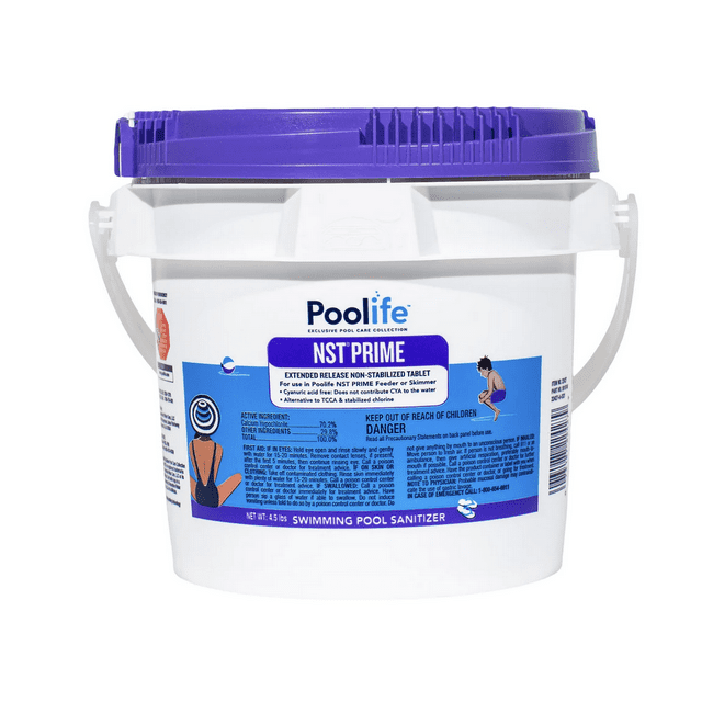 Poolife NST Prime Tablets, 4.5 lb - Swimming Pool Algaecide with ...